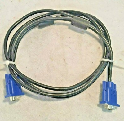 New OEM Dell VGA/SVGA 15-Pin Male to Male Video Display Cable 089G ...