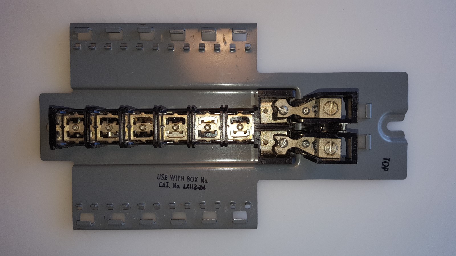 FPE Main Lug Panel Electrical Bus Bar Replacement Parts Panel Interior ...