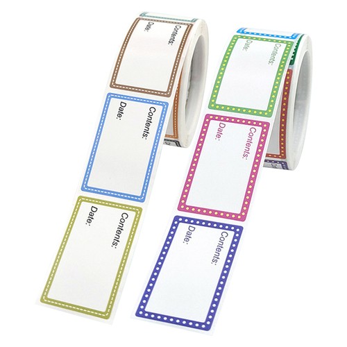 1000pcs Packaging Removable Easy Peel Off Food Label Sticker Canning ...