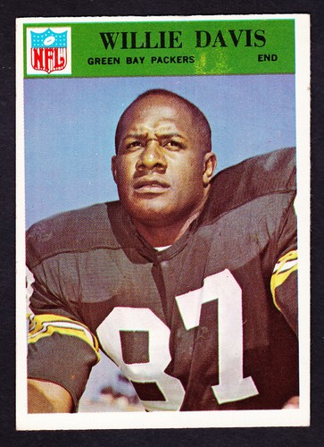 1966 PHILADELPHIA #83 WILLIE DAVIS PACKERS | eBay
