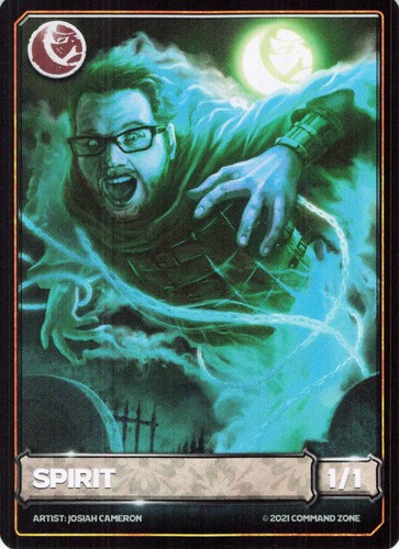 The Command Zone Game Knights Kickstarter DJ "Jumbo Commander" 1/1 ...