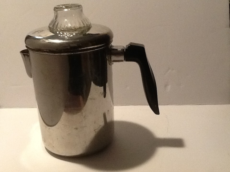 Vintage Coffee Pot Percolator Stove top coffee pot 1B | eBay