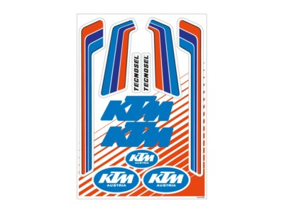 JEU D'AUTOCOLLANTS PUBLICITAIRES (STICKERS), LOGO KTM VINTAGE | eBay