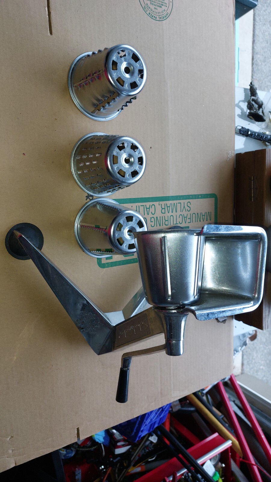 Saladmaster Machine Food Processor Salad Cutter Slicer Shredder Five ...