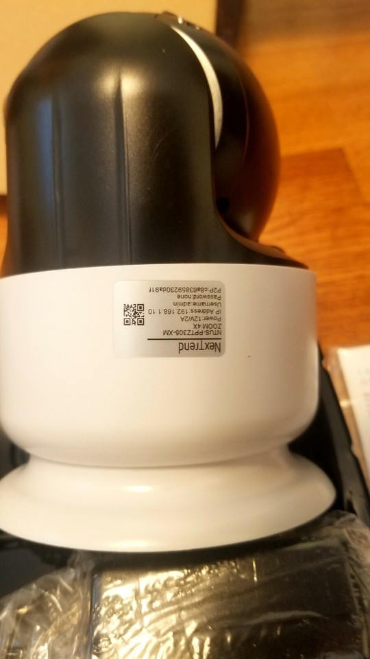 Nextrend Mini PTZ NTUS-PPTZ305-XM Security Camera with PoE+, 4X Optical ...