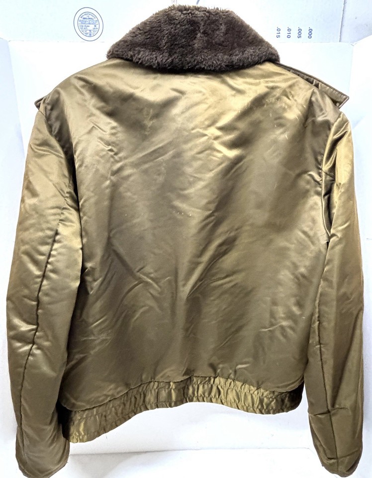 Vintage Tuffy Jac Men’s Sz 48R Police Sheriff Deputy Brown Bomber ...