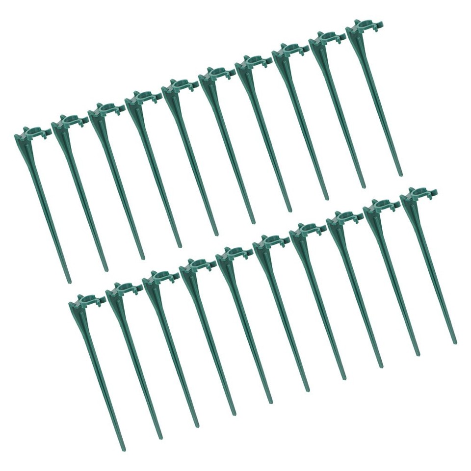 20 Pcs Christmas String Light Stake Holder Garden Lamp Stakes Ground ...