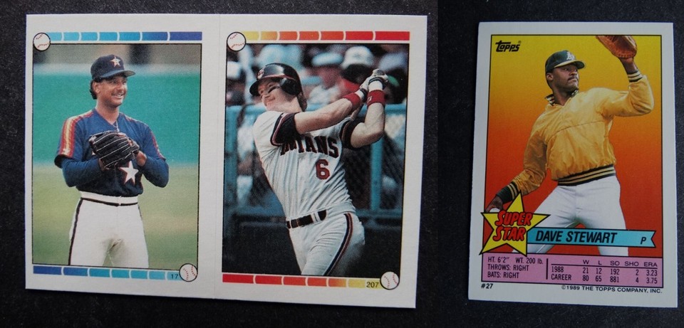 1989 Topps Stickers Baseball Cards Complete Your Set U Pick From List 1 ...