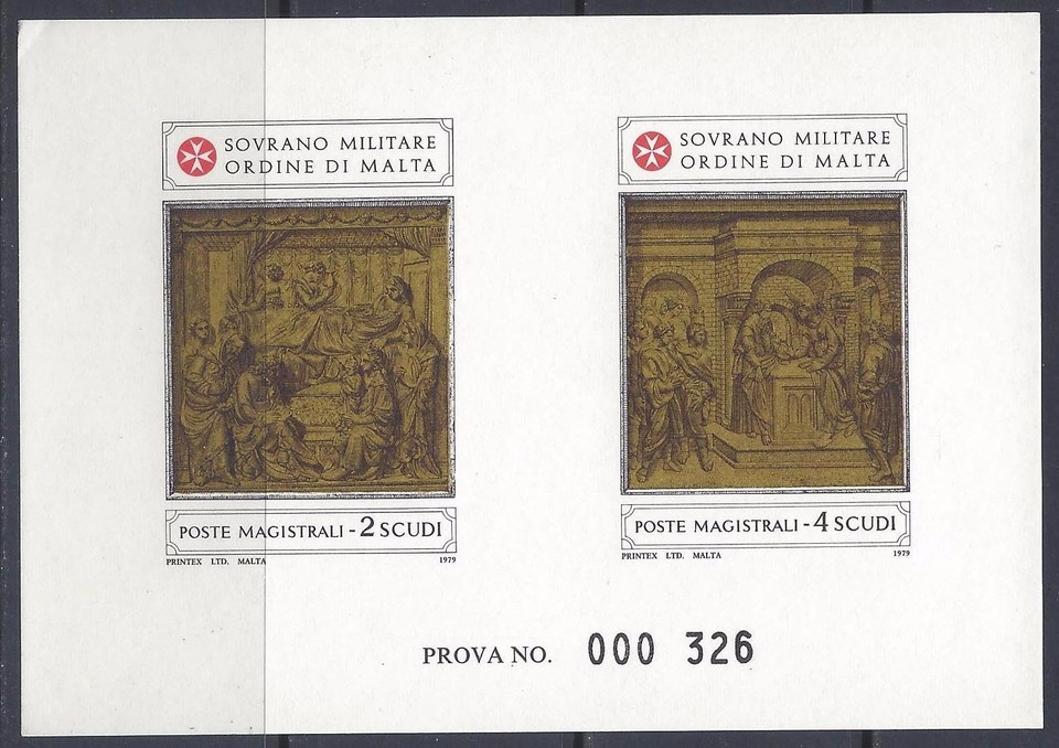 SMOM 1979 Prova emissione Formelle | eBay