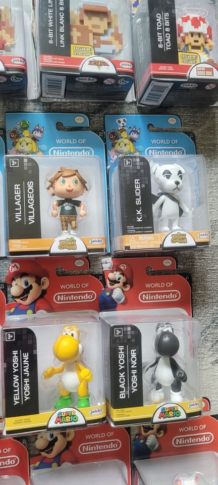 World Of Nintendo 2.5 Inch Jakks Pacific Figures Mario Zelda Metroid ...