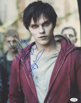 Warm Bodies Nicholas Hoult Autographed Signed 11x14 Photo ACOA | eBay