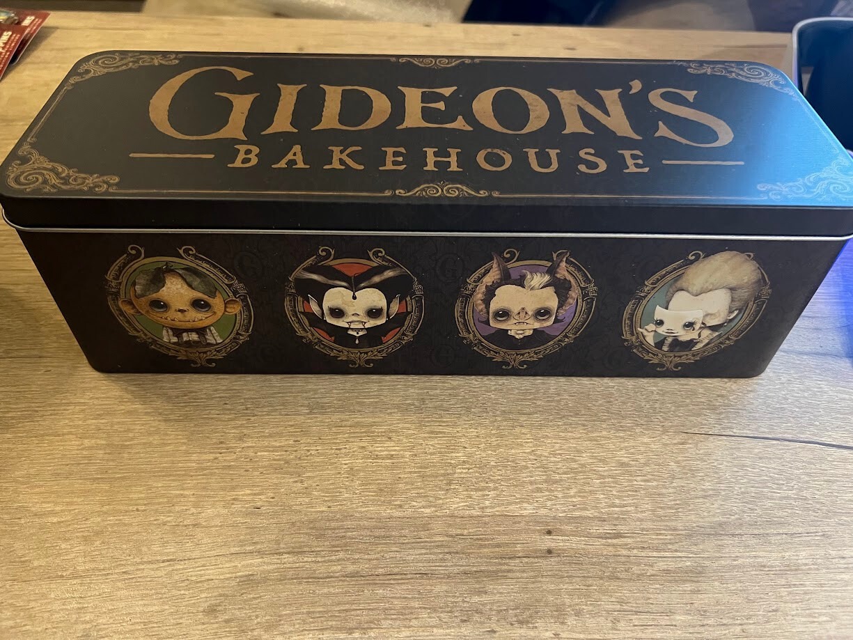 Gideons Bakehouse Cookie Tin V2 TIN ONLY NO CARDS Disney Springs Limited Edition | eBay