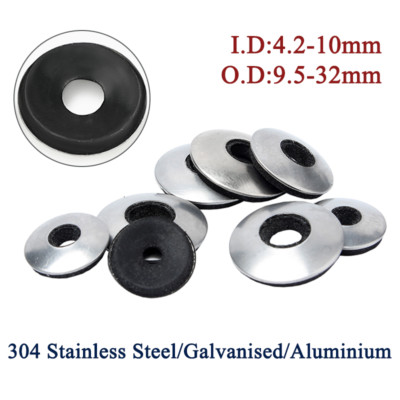 Ø9.5-32mm EPDM Bonded Screw Sealing Roofing Washers Rubber Waterproof ...