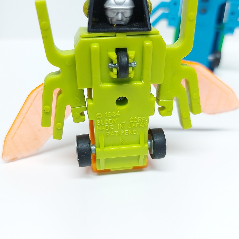 1984 BUG BOTS LOT GALACTIC CREEPER BEETLE VINTAGE BUDDY L KO G1 ...