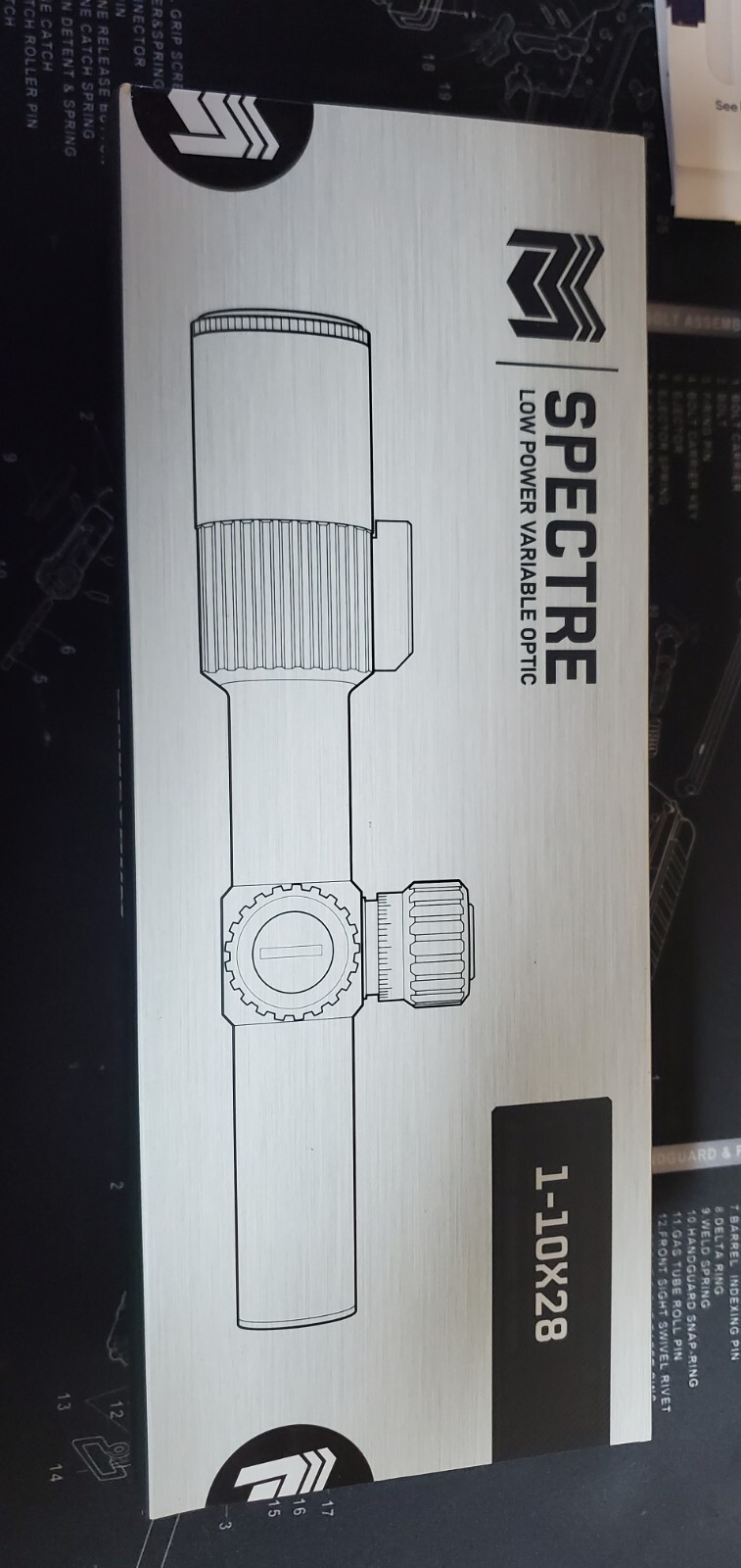 Spectre 1-10x28 LPVO Rifle Scope MX1 Reticle | Black | eBay