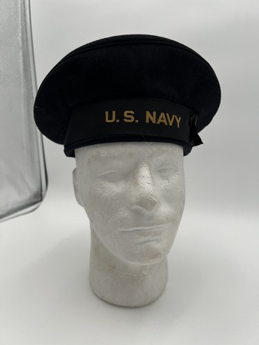 Vintage WWII U.S. Navy Wool Sailors Hat Beret Cap Collectible History ...