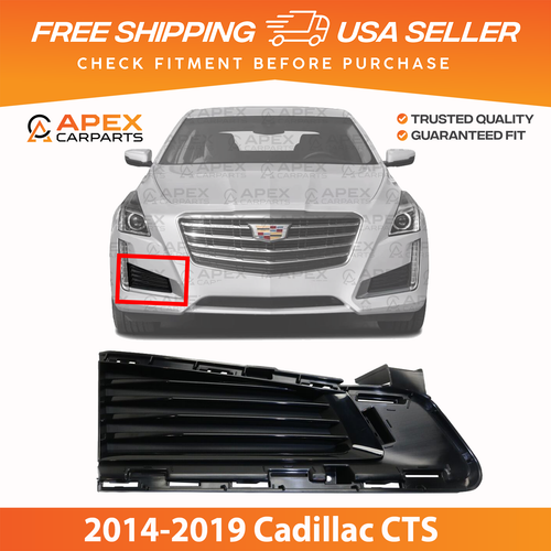 New Front Passenger RH Side Bumper Face Bar Grilles For 2014-2019 ...