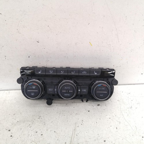 VOLKSWAGEN TIGUAN HEATER/AC CONTROLS 5NA, FRONT, THREE ZONE CLIMATE ...