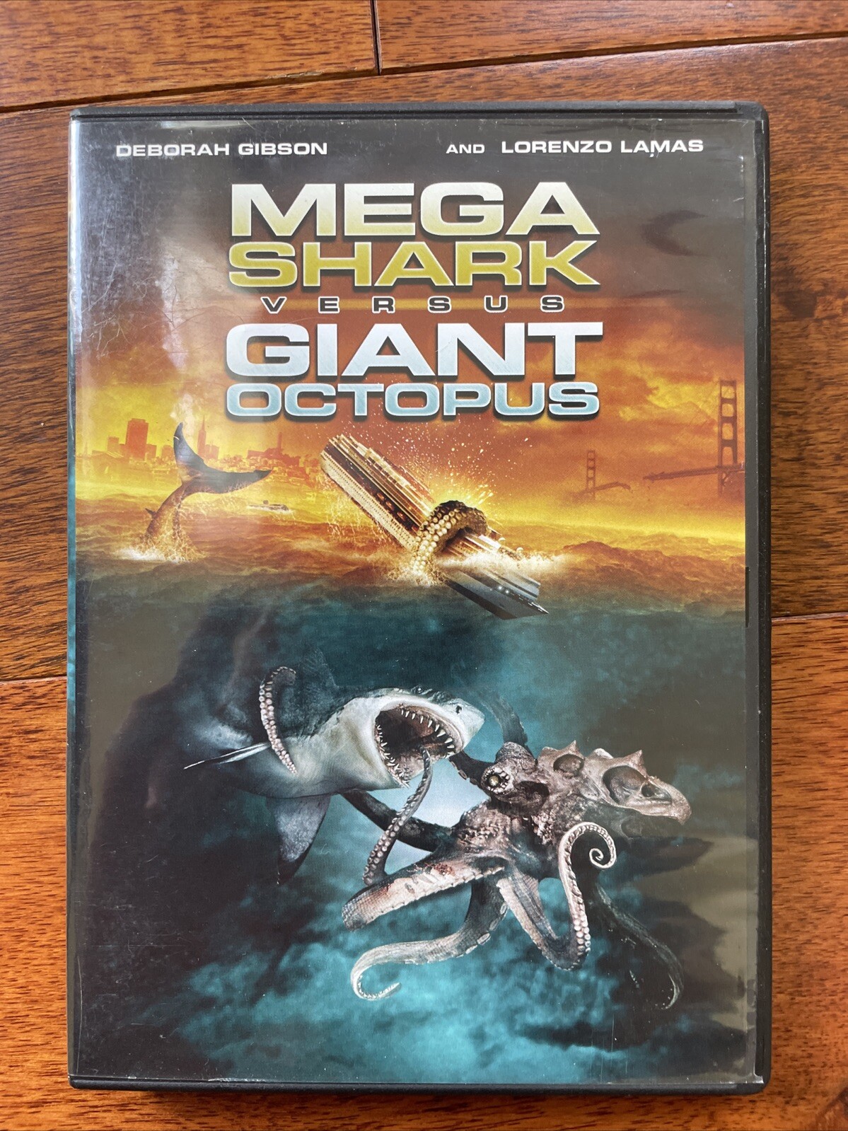 Mega Shark vs Giant Octopus (DVD 2009) DISC & COVER ART ONLY NO CASE ...