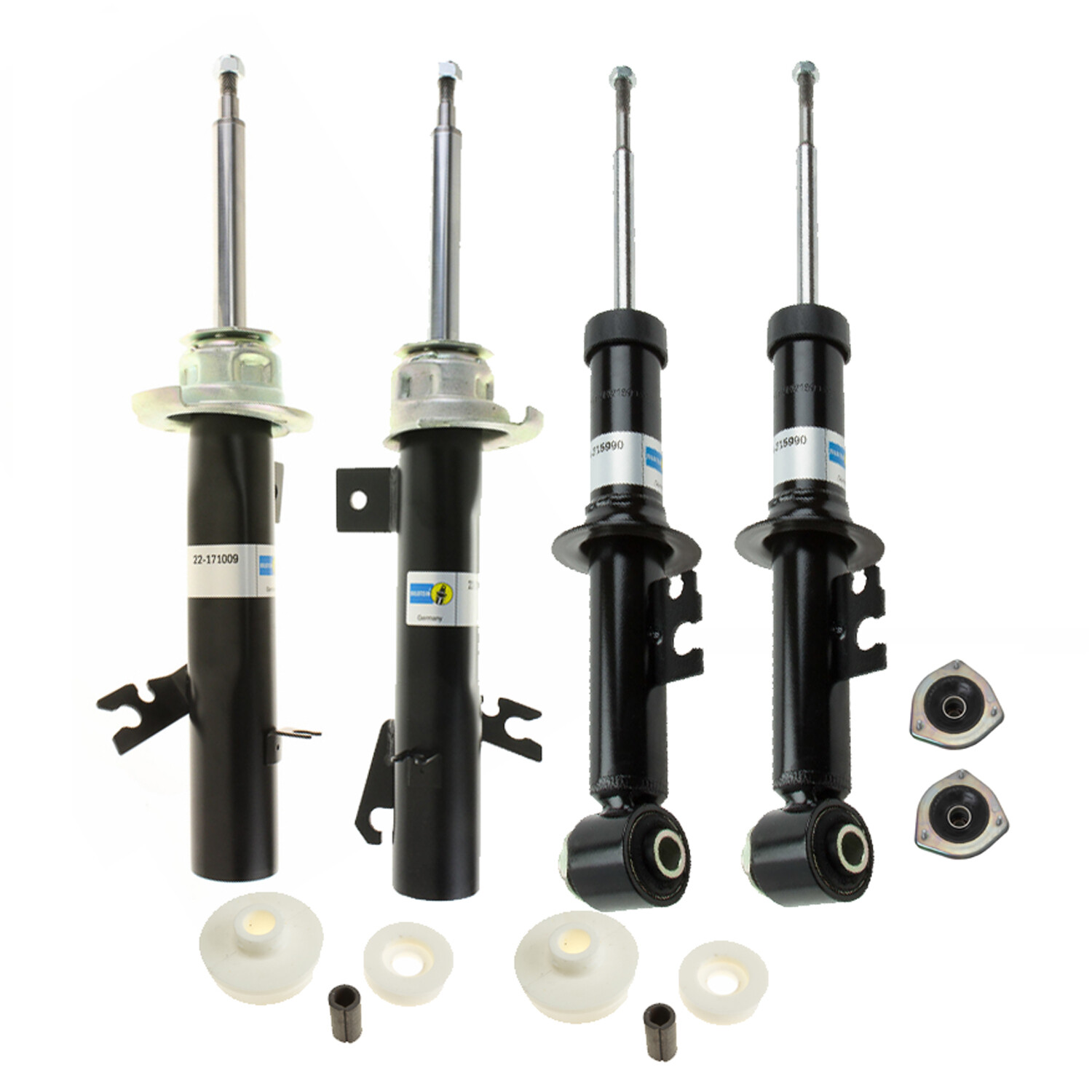 Front Struts & Rear Shocks Kit For Mini Cooper R55 R56 Wagon Hatchback ...