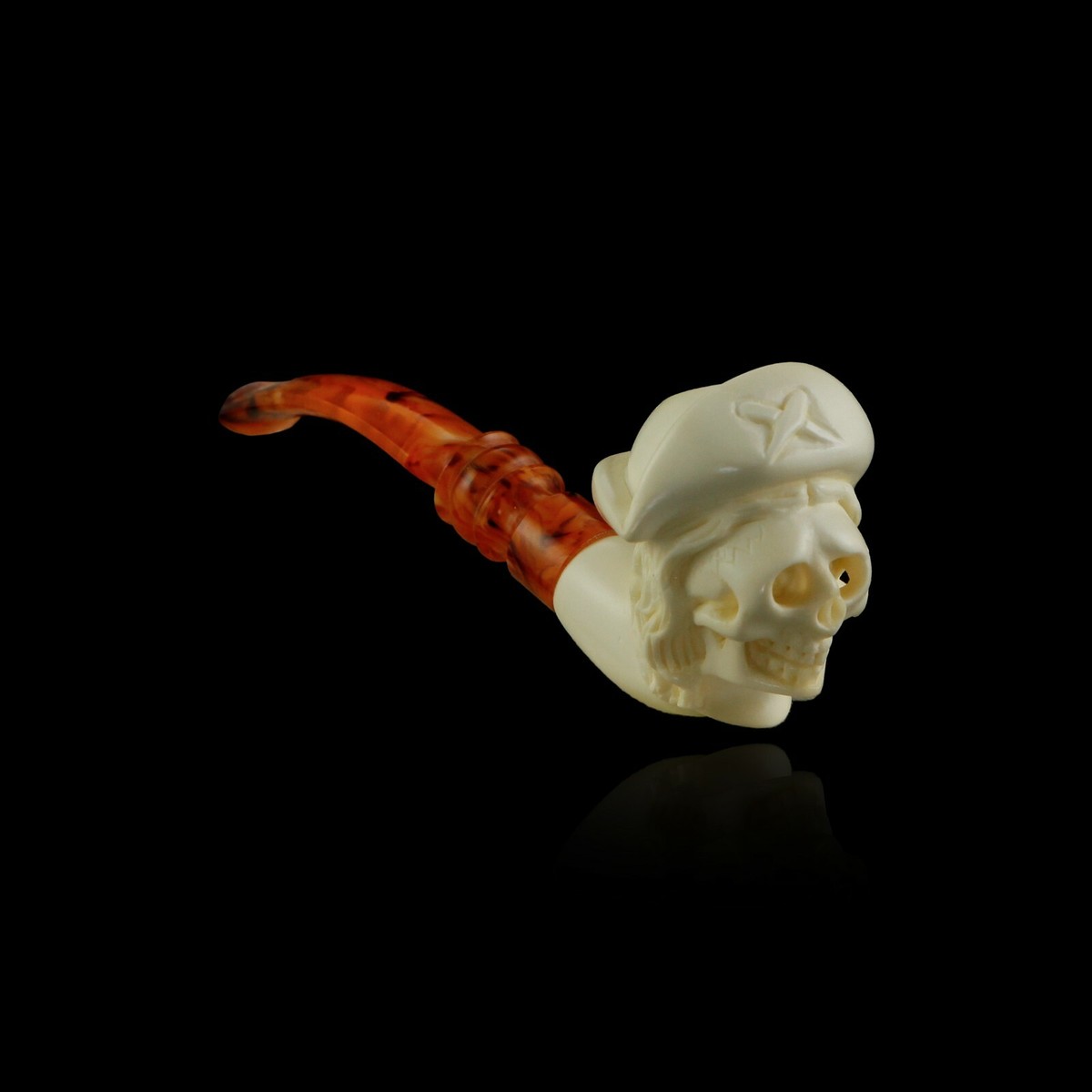 Meerschaum Pipe Skull