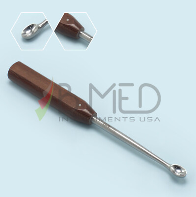 OR Grade Halle Spinal Bone Curettes 10mm Oval Cup Orthopedic Surgical ...
