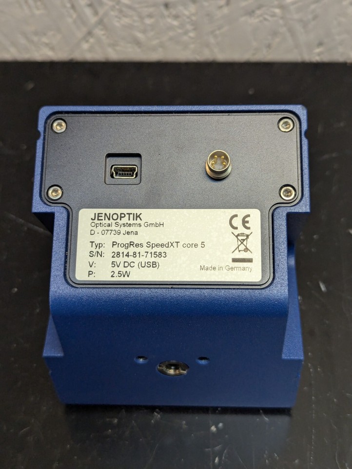 Jenoptik ProgRes SpeedXT Core 5 Microscope CCD Camera Head 5MP | eBay