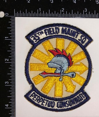 USAF US Air Force 35th Field Maintenance Squadron Patch | eBay