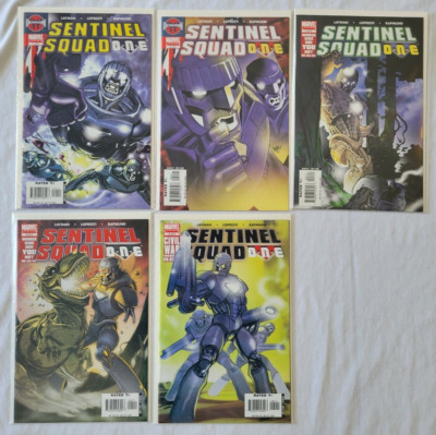 MARVEL COMICS LOT: SENTINEL SQUAD ONE #1-5 (2006) - LAYMAN LOPRESTI | eBay