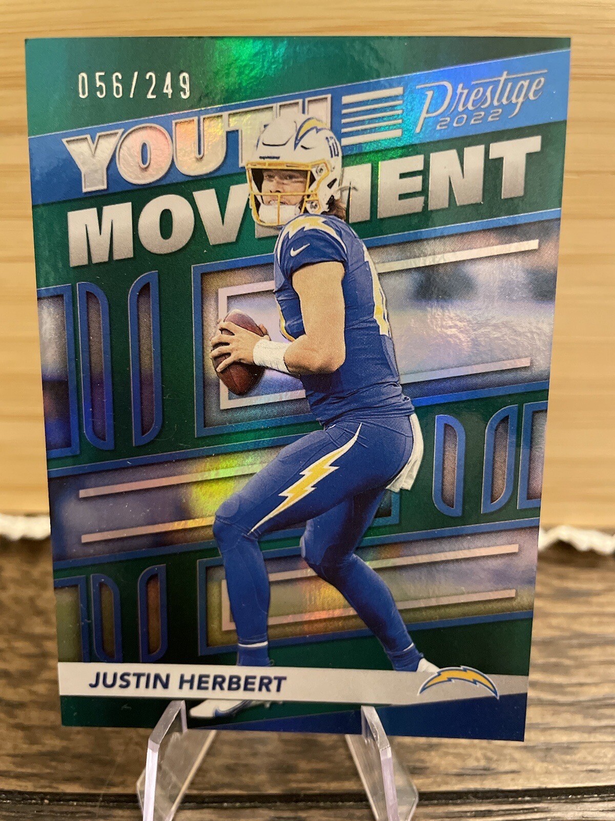 2022 Panini Prestige - Youth Movement Xtra Points Green #YM-16 Justin ...