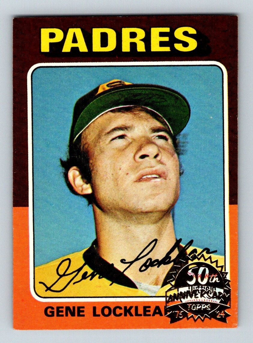 2024 Topps Heritage 1975 Topps Buyback #13 Gene Locklear RC | eBay