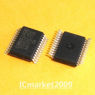 1 PCS CS5523-ASZ SSOP-28 CS5523ASZ 2/4/8-channel ADCs with PGIA Chip IC ...