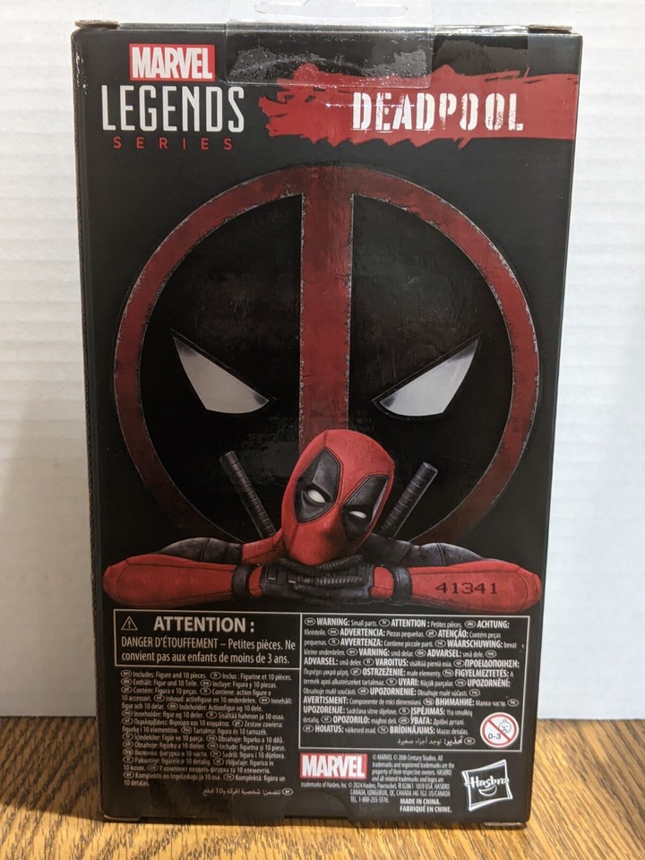 Hasbro Marvel Legends Series DEADPOOL Legacy Collection | eBay