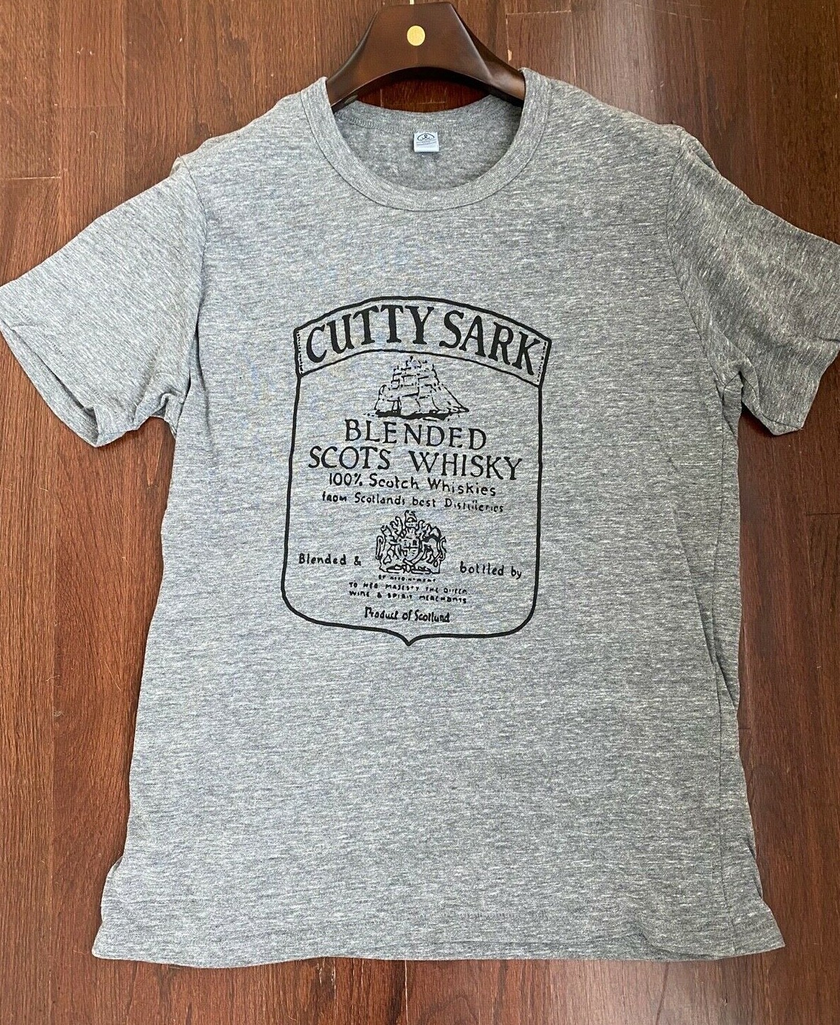 Cutty Sark Gray Eco-Jersey T-Shirt by Alternative Apparel - PICK A SIZE ...