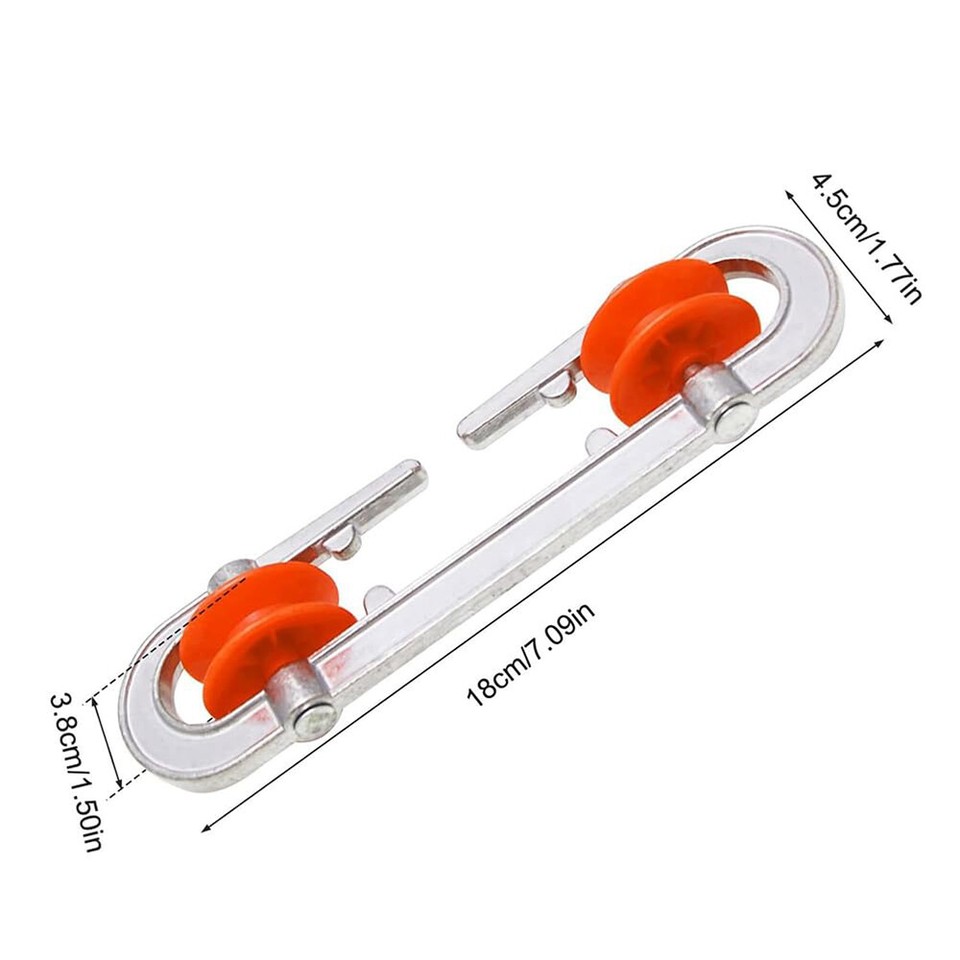 Easy to Install Laundryline Pulley Clothes Line Separator Pulley ...