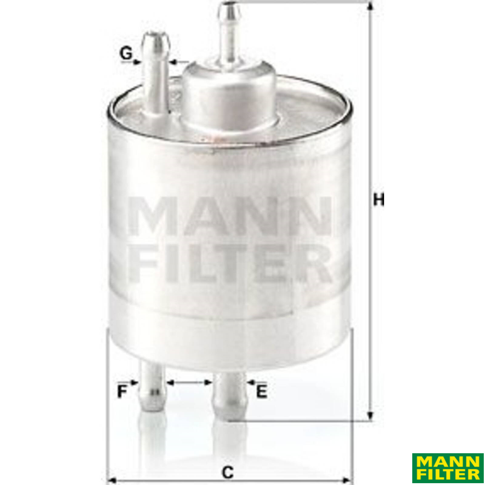 TECFIL GI40 - Fuel filter cross reference