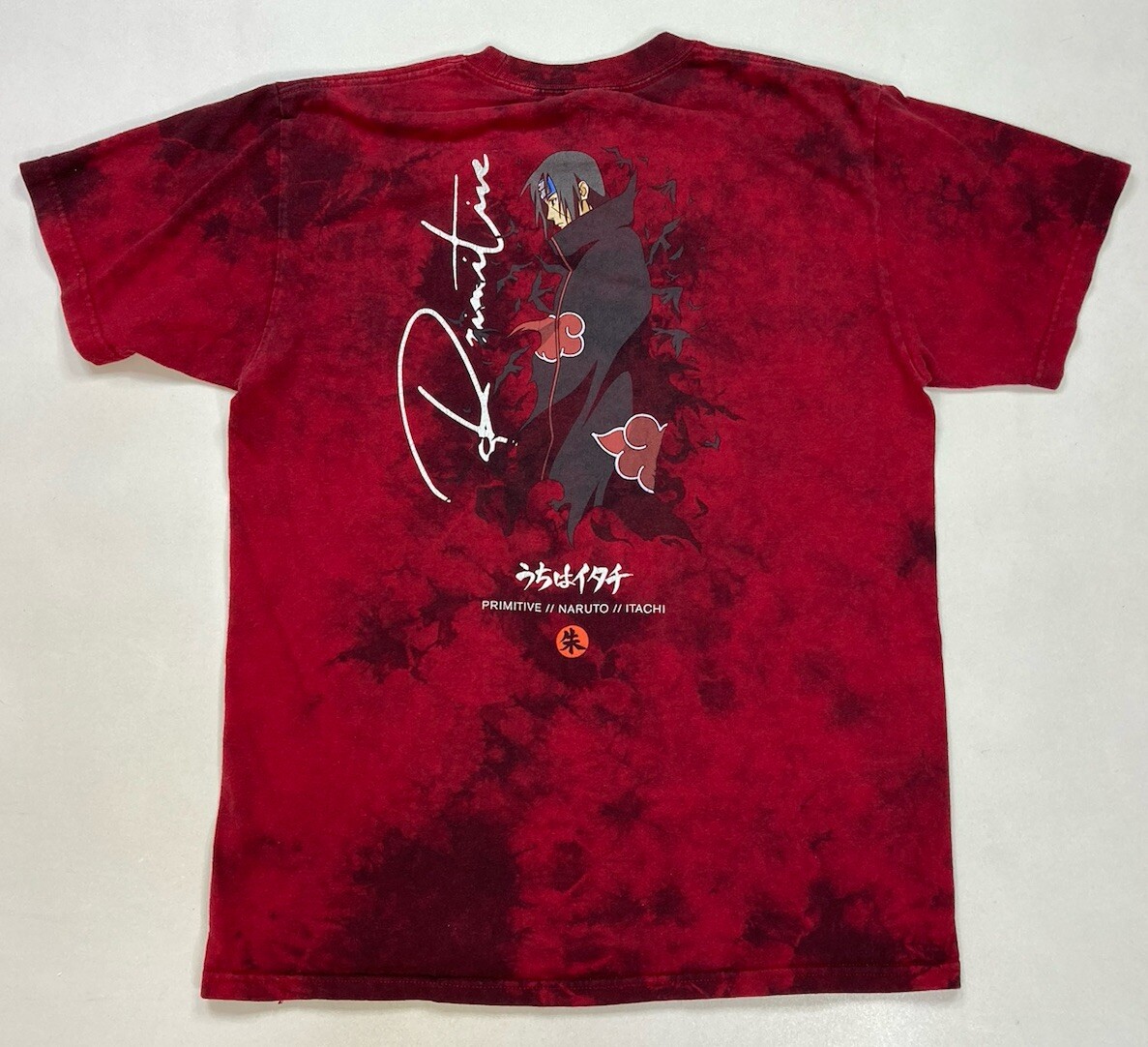 Primitive Naruto Shippuden Itachi Anime Graphic T-shi… - Gem