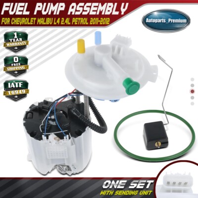Fuel Pump Module Assembly with 1 Connector for Chevy Malibu 2.4L Gas ...