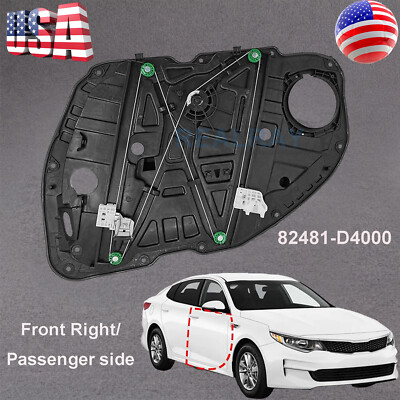 Front Power Window Regulator Passenger Door 82481-D5000 For Kia Optima ...