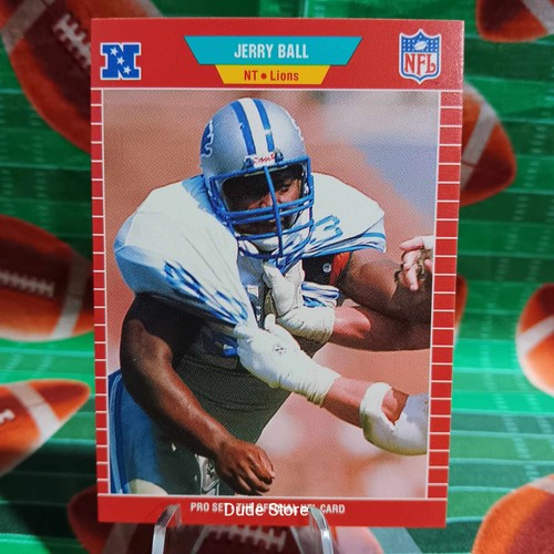 1989 NFL Pro Set - Jerry Ball #116 - Detroit Lions | eBay