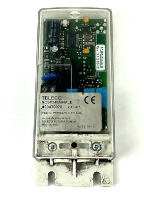 TELECO AUTOMATION RCSP240A04ALB RADIOSAFE MASTER UNIT 2.4Ghz 12/24V ...