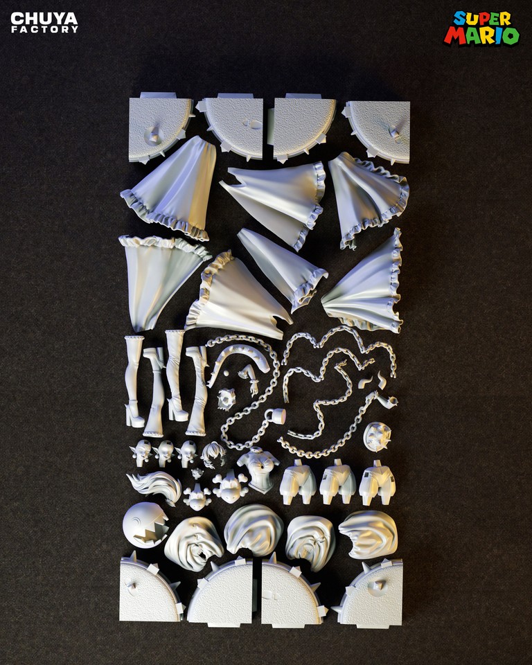 Bowsette Resin Figure / Statue various sizes | eBay