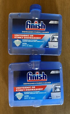 2 PACK - Finish Dual Action Dishwasher Cleaner: Fight Grease ...
