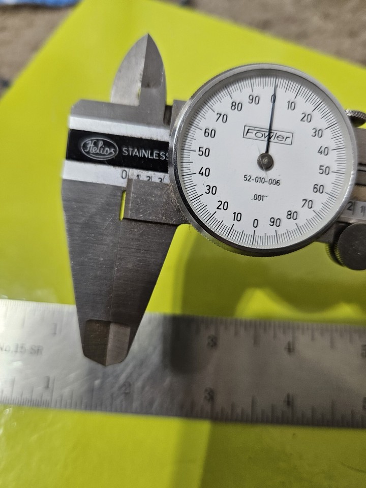 FOWLER, UNIVERSAL DIAL CALIPERS W/ORIGINAL POUCH 52-010-006 | eBay