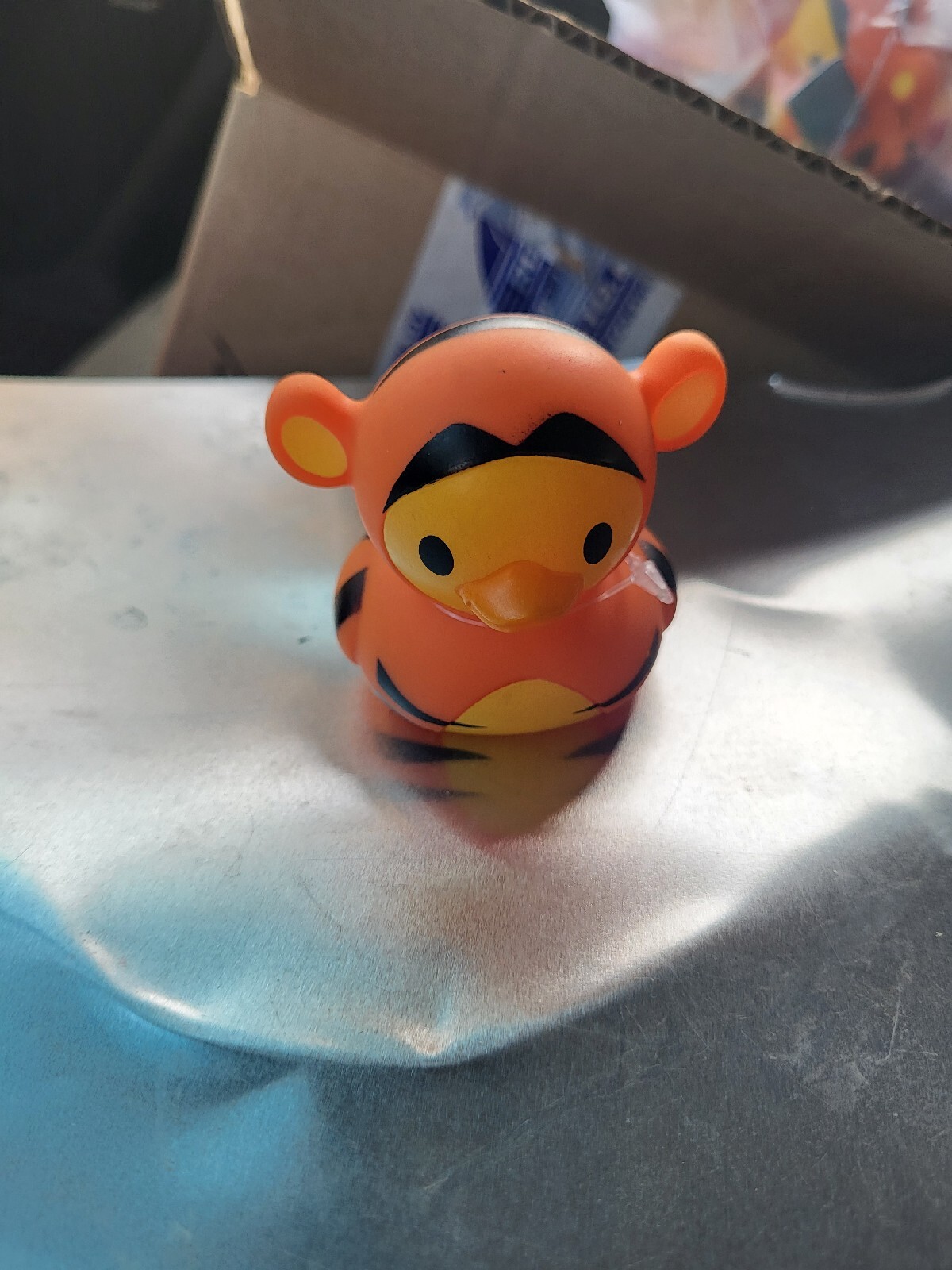 Tigger From Winnie The Pooh Tiger Disney Duckz Rubber Duck Bath Toy ...