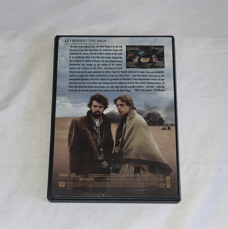 Star Wars Trilogy - Bonus Material (DVD, 2004) | eBay