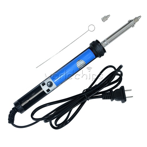 Blue 220V 30W Soldering Tools Tin Pump Electric Vacuum Tin Sucker Iron ...