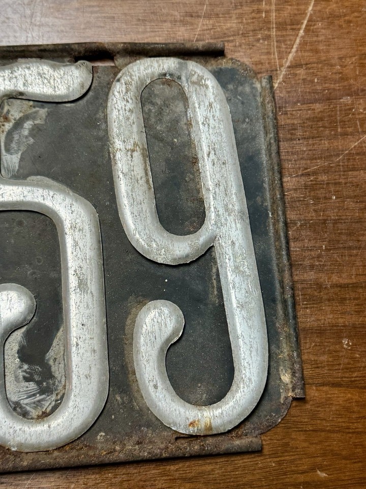 Authentic Antique Houston License Plate Texas Automobile Plate Early ...