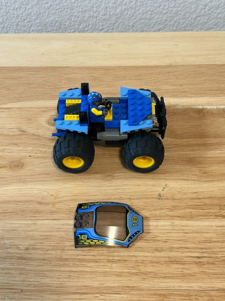 Discontinued Lego Racers 2002 Set Number 4585 Nitro Pulverizer Monster ...