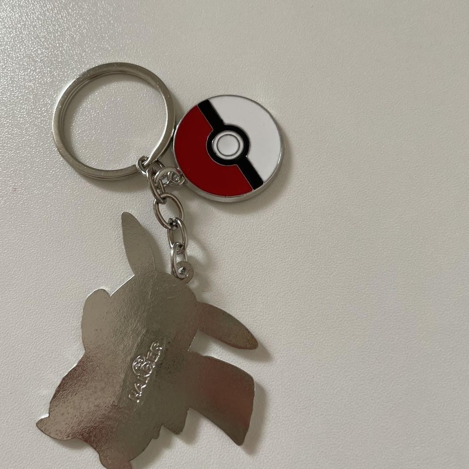 Cute Pokemon Pikachu Key Chain with Metal Pokeball | eBay Australia
